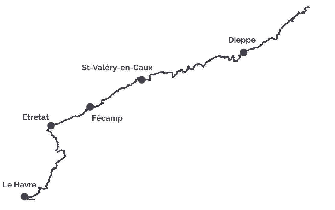 GR® 21 - Littoral de la Normandie, de Dieppe au Havre - La Malle Postale
